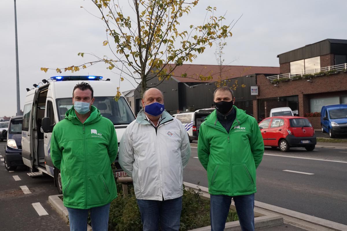 Lokale Politie Midow steunt eisen vakbonden met actie op gewestwegen in ...