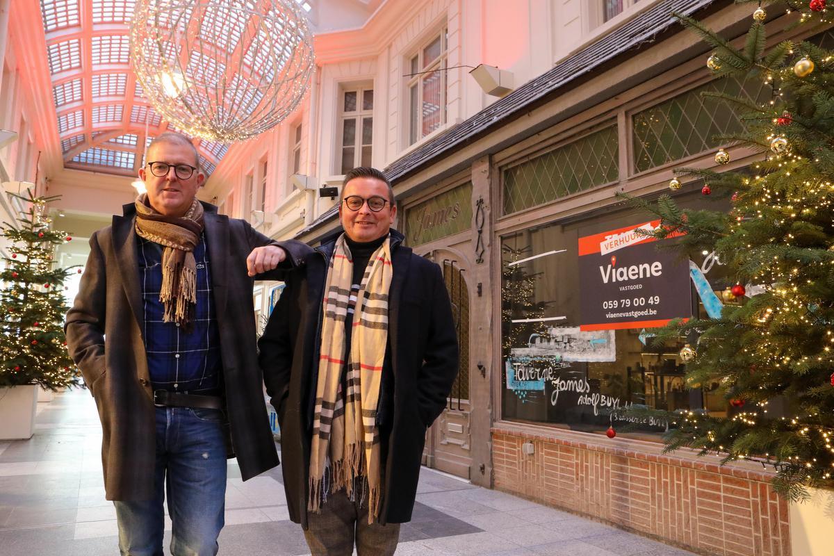 Tom Labens en Michel Declercq openen horecazaak ‘James’ Comptoir' in ...