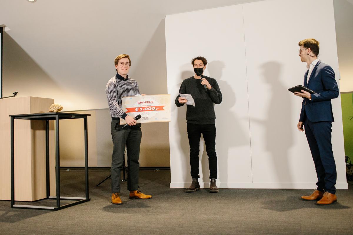 Jury Eos-prijs 2021 looft Carl-Victor Deweer voor onderzoekswerk: 1.000 ...