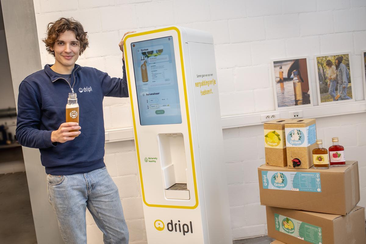 Dripl wil de wereld veroveren met gezonde en duurzame drankautomaten ...