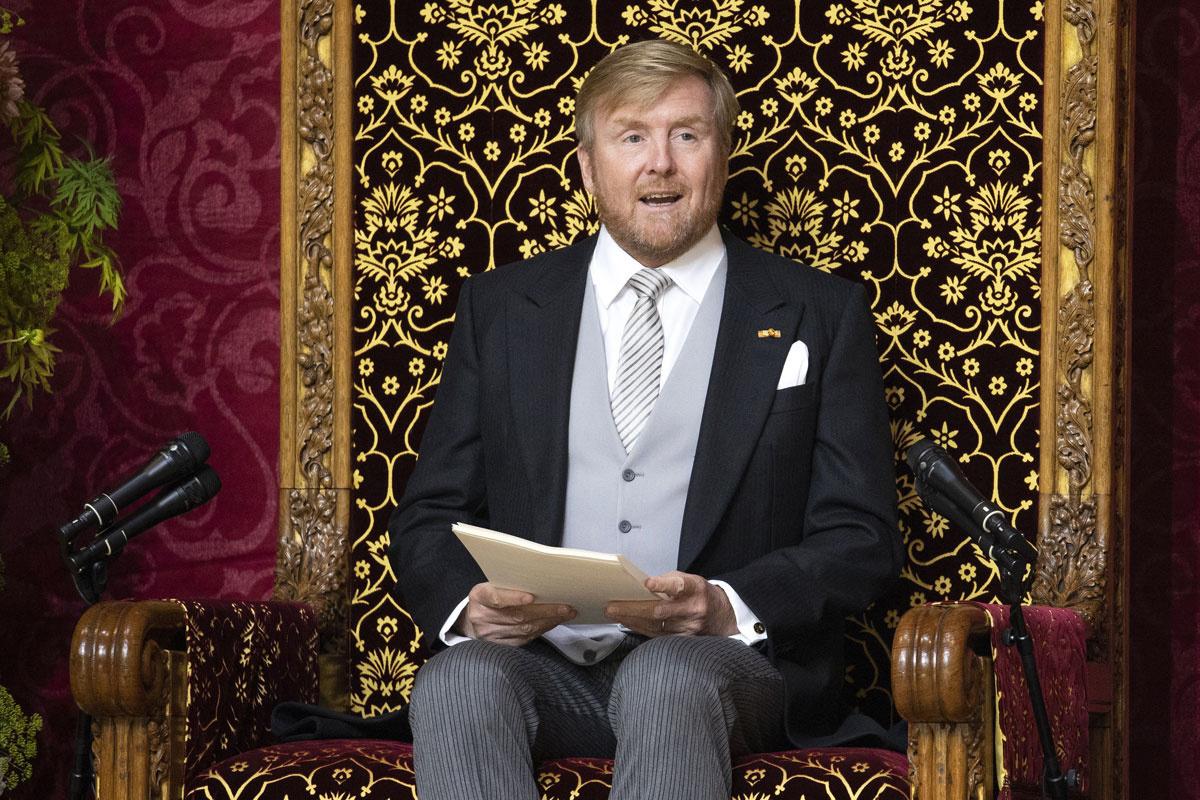 Koning Willem Alexander Op Prinsjesdag Nederland Is En Blijft Goed