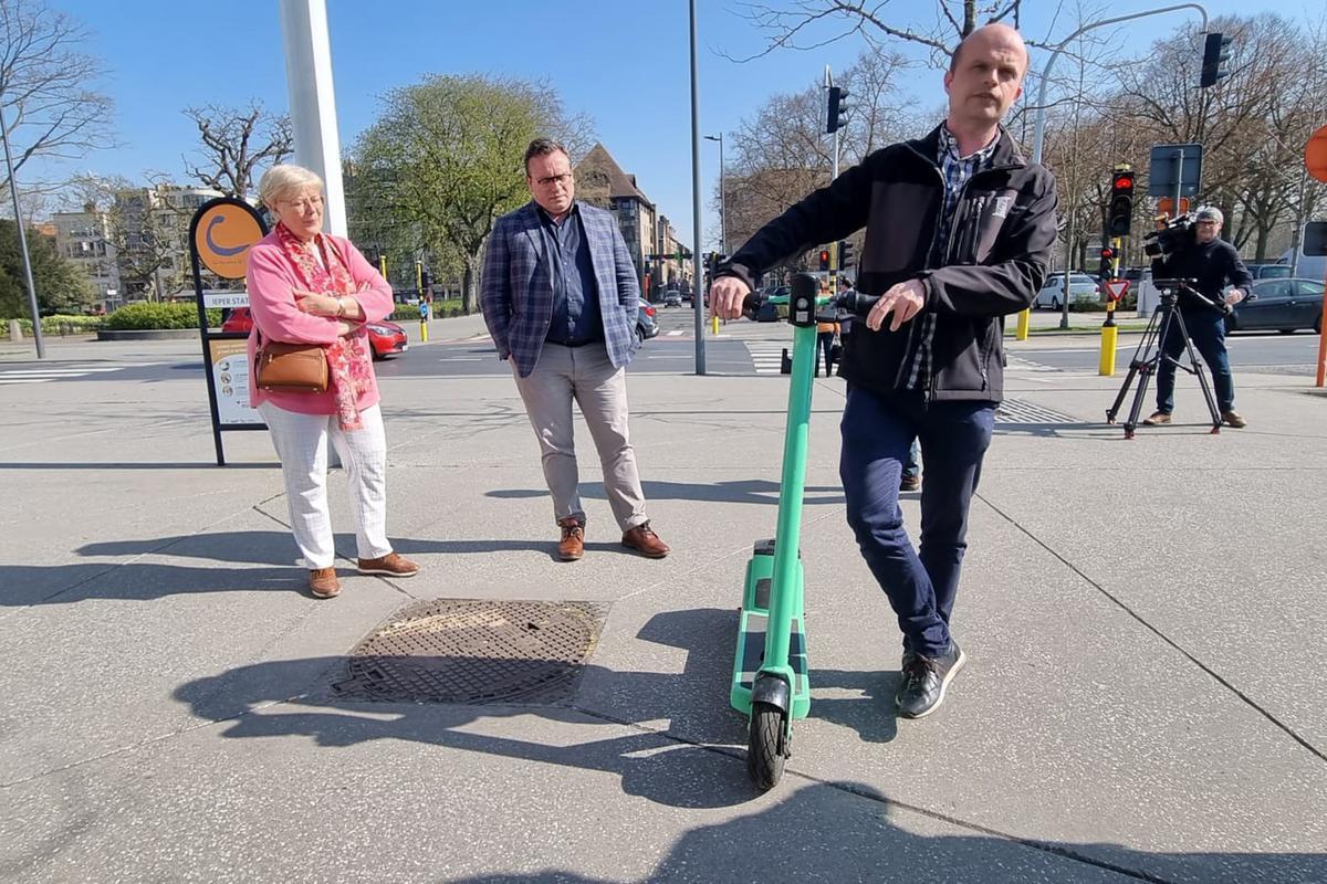 Station Ieper is knooppunt voor alternatieve vervoersvormen - KW.be