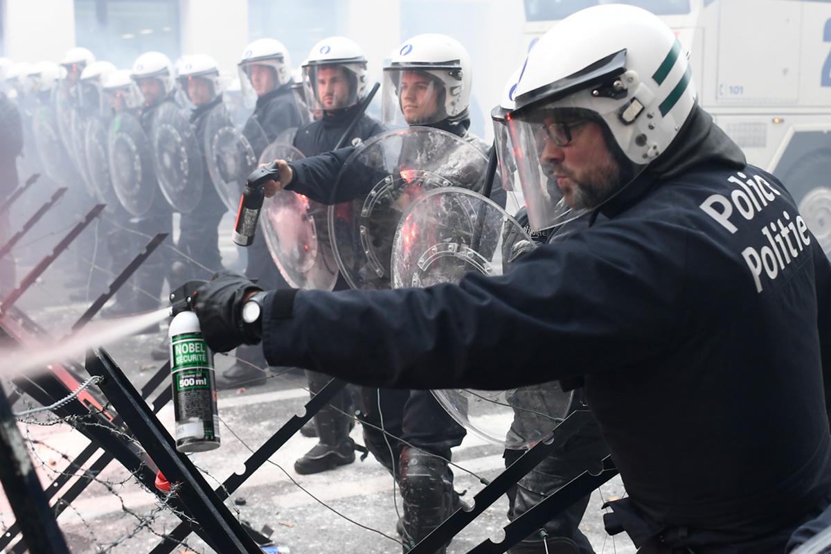 Politie meldt fors meer gebruik van pepperspray