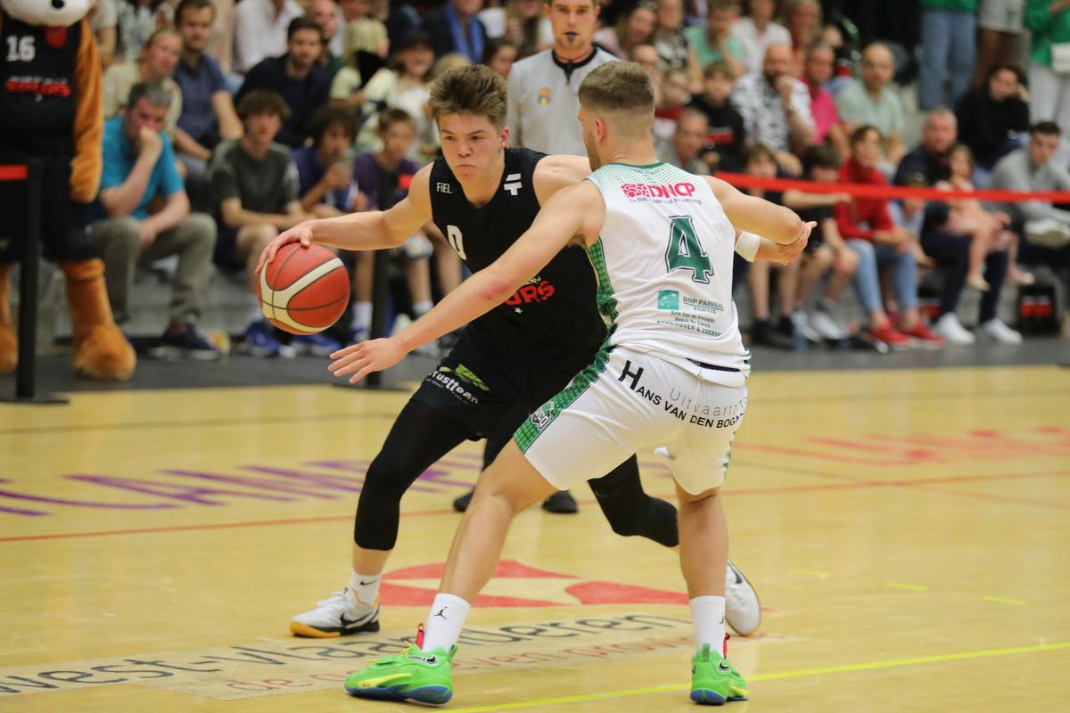 Guco Lier klopt Kortrijk Spurs in eerste wedstrijd play-offfinales - KW.be