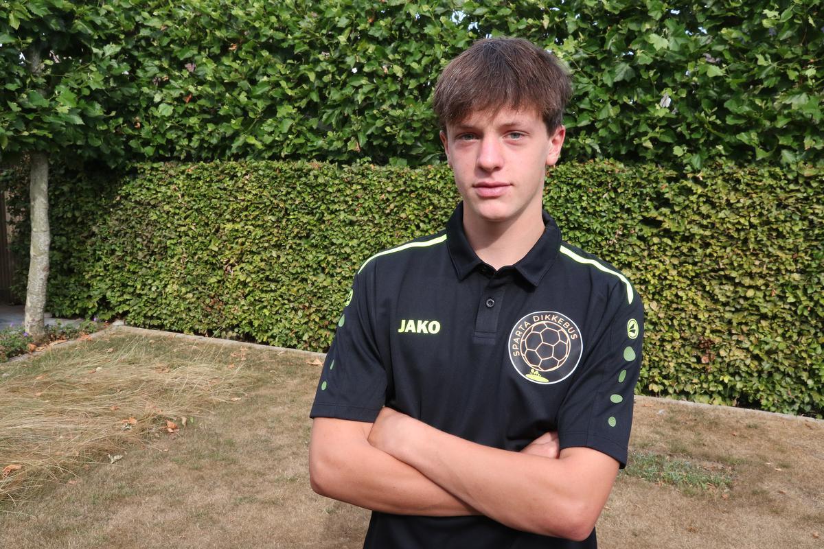 Rune Bertier (16) krijgt zijn kans bij Sparta Dikkebus (3A): “Blij met ...