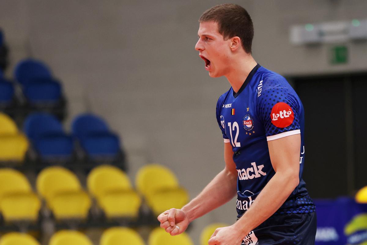 Seppe Rotty (Knack Volley) combineert topsport en universitaire studies ...