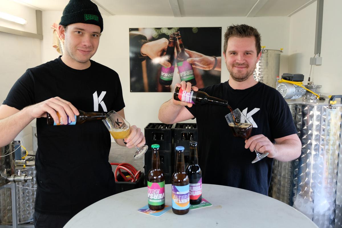 Remi en Maxim: de gezichten achter Brouwerij De Krak - KW.be