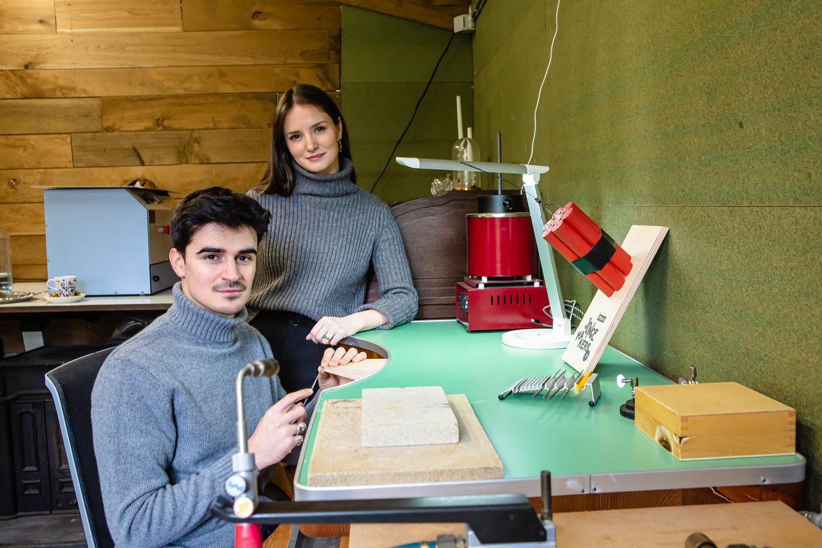 Juwelenontwerpers Anna en Albi winnen Prijs Jonge Makers - KW.be