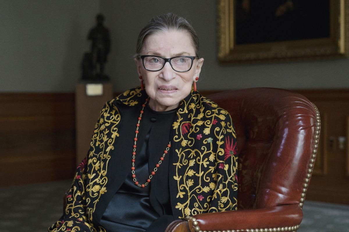 VS in de ban van The Notorious RBG