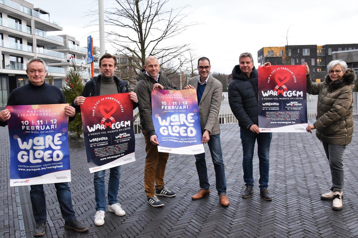Stad Waregem pakt uit met lichtwandeling Ware Gloed tijdens WarMegem ...