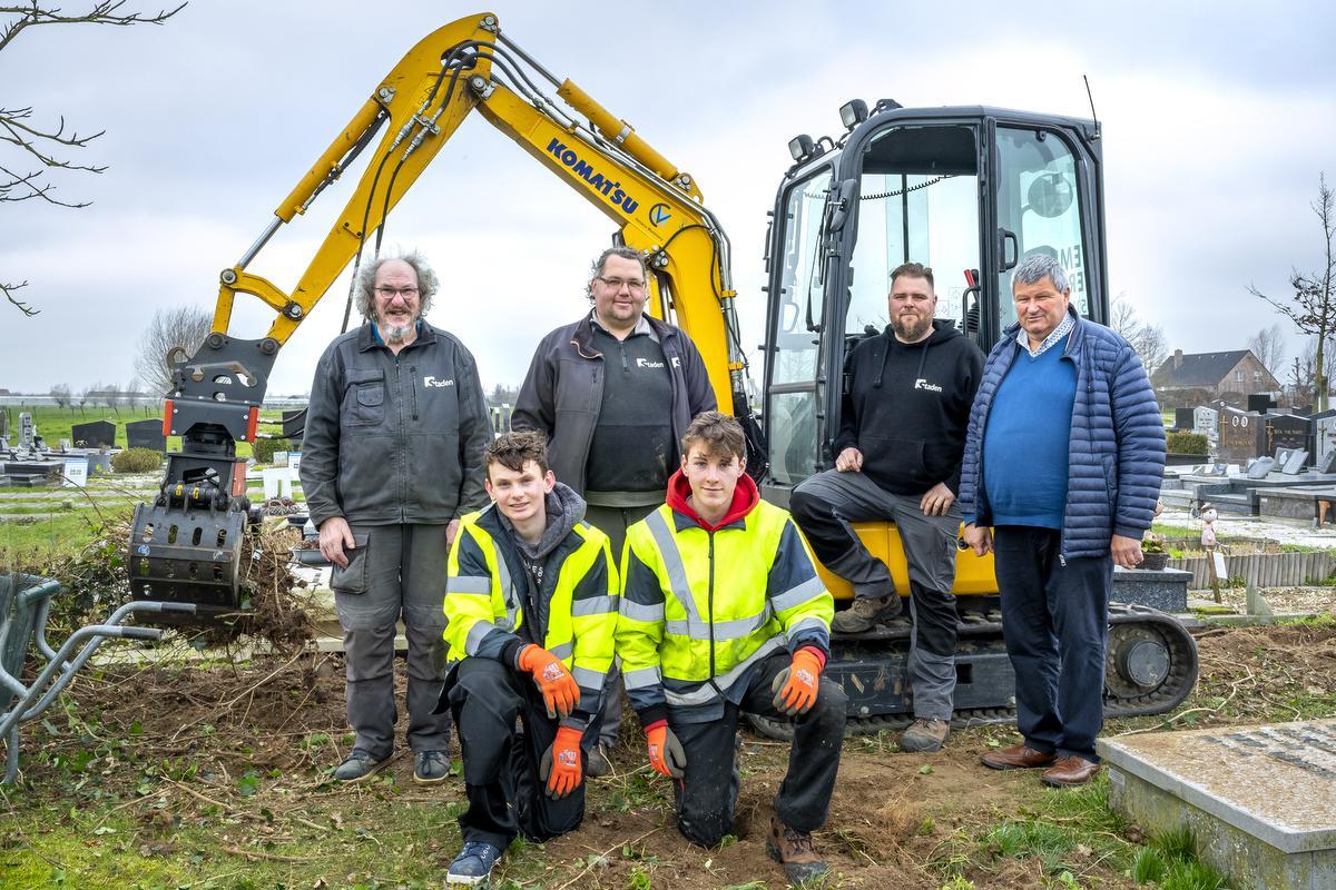 Begraafplaats in Oostnieuwkerke voortaan flink pak groener - KW.be