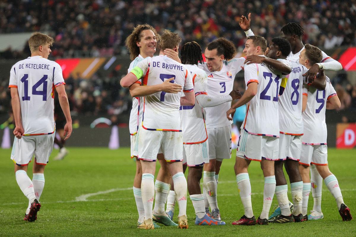 Rode Duivels winnen voor het eerst sinds 1954 van Duitsland