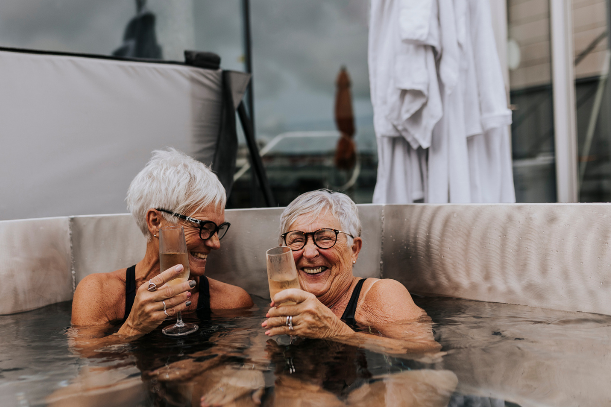 Bière, vin, saké... Cap sur ces espaces bien-être où on barbote dans de ...