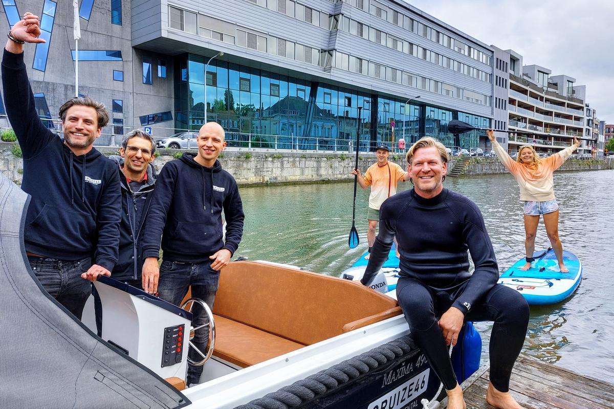 Verken vanaf vandaag Kortrijk met SUP of luxesloep - KW.be