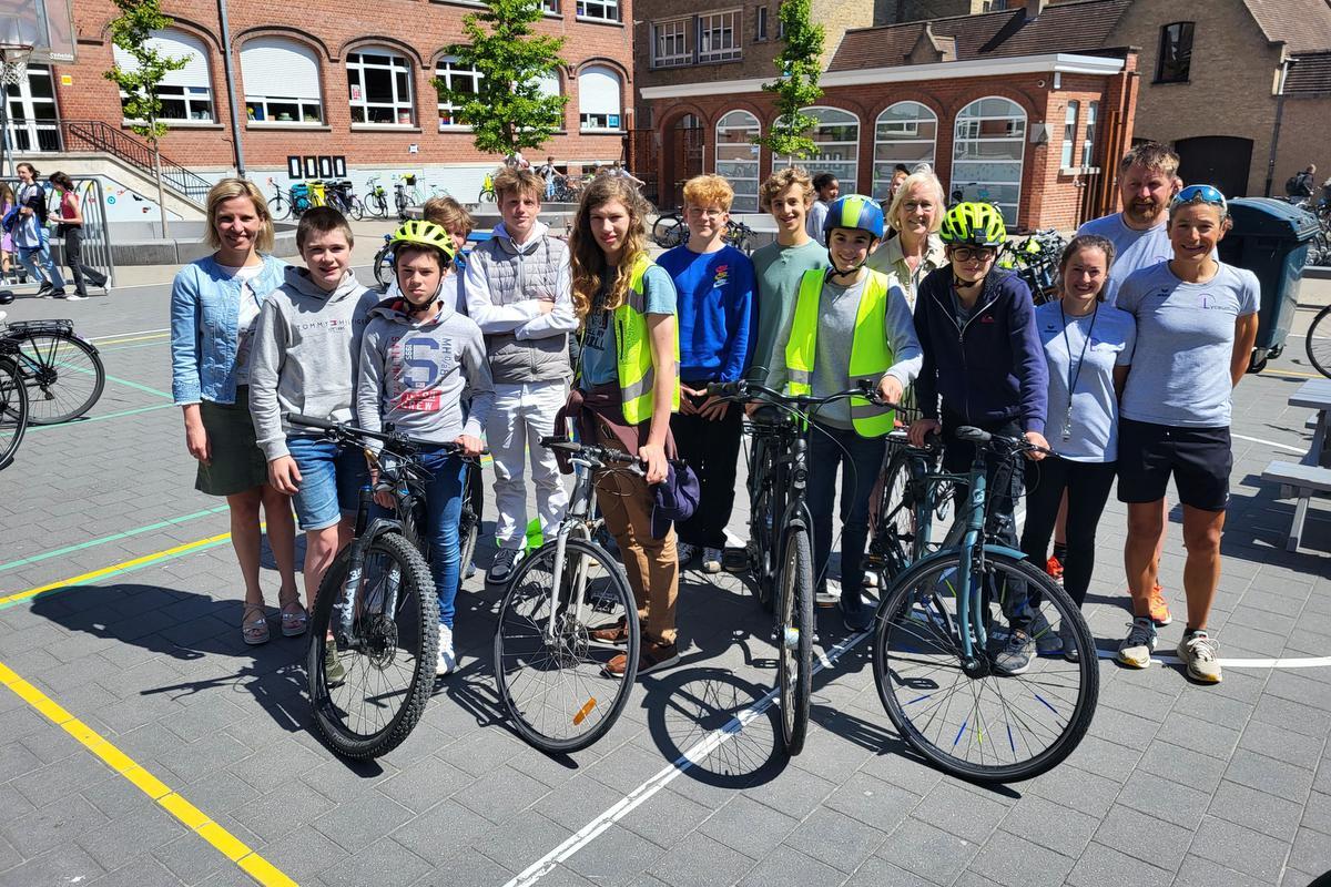 Lyceum Ieper sluit week van de fiets af met fietstocht als apotheose ...