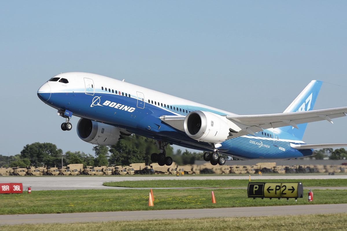 Boeing reprend des couleurs