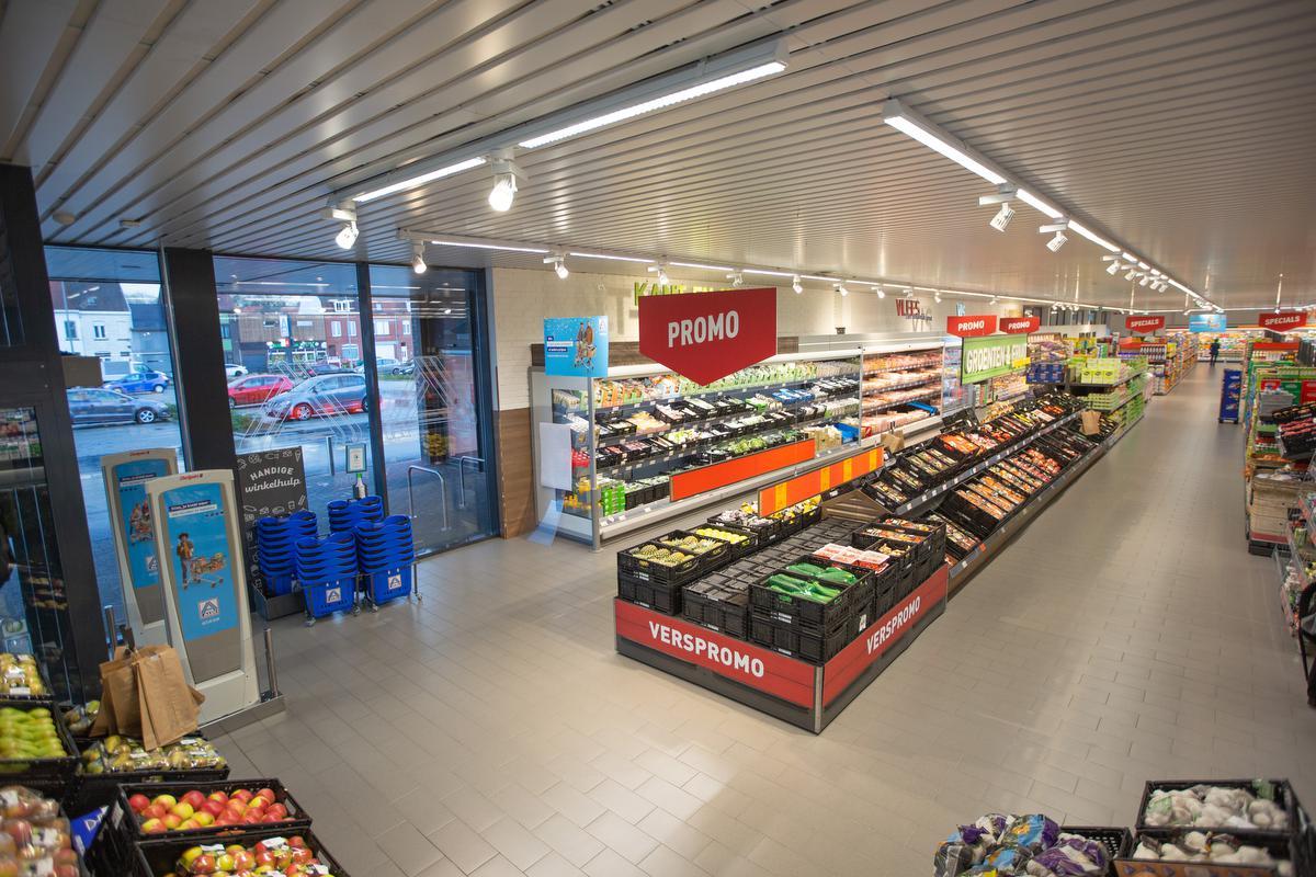 ALDI-winkel in Harelbeke wordt komende week in een nieuw jasje gestoken - KW.be