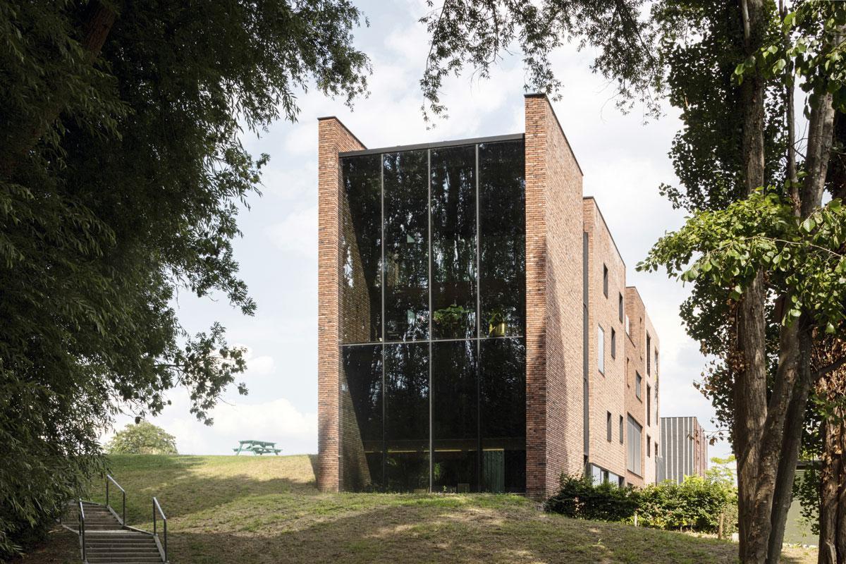 Visite de la maison circulaire de l'architecte Peter Van Impe dans le Brabant flamand