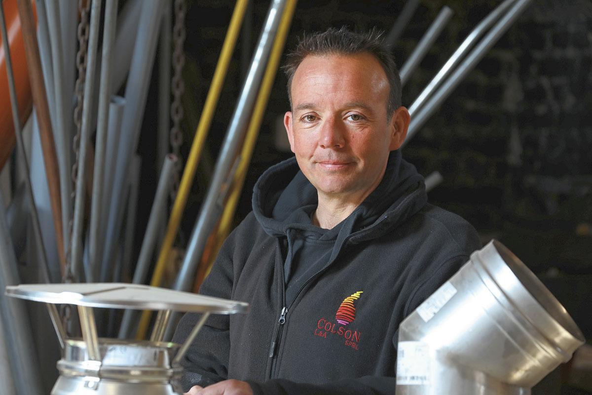 Louis et André Colson succès familial Namur