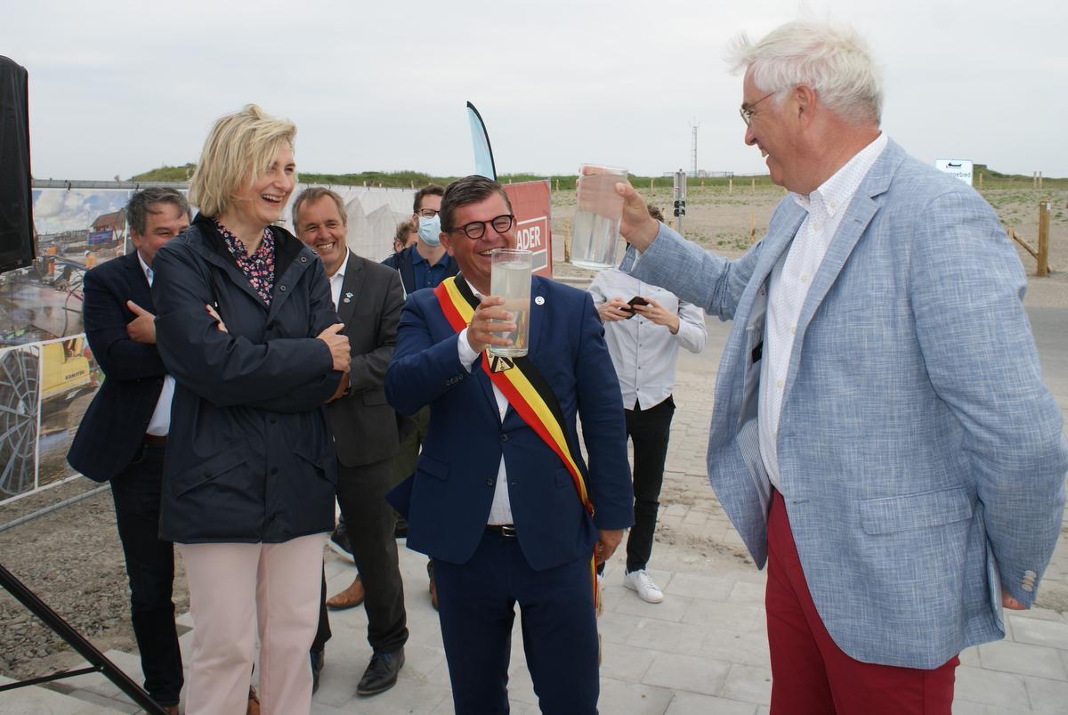 Vlaams Instituut voor de Zee tapt rechtstreeks zeewater naar zijn ...