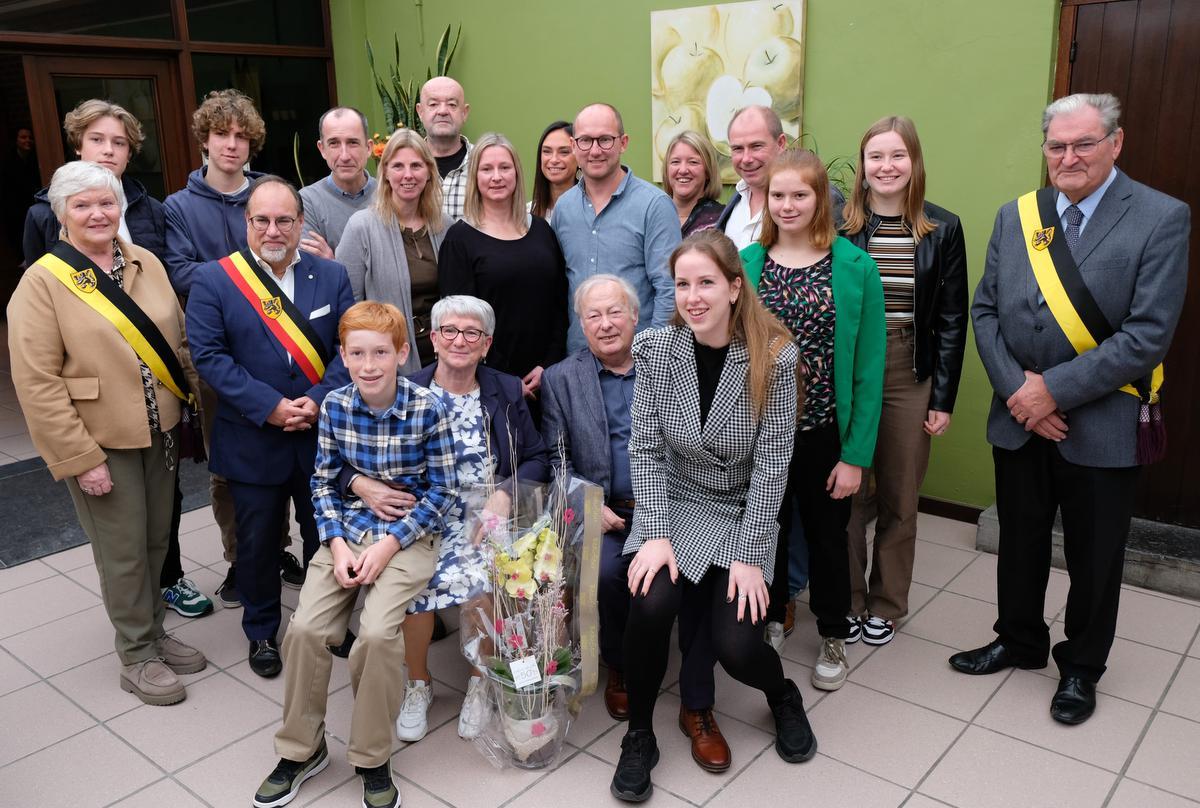 Gouden feest voor Gerard Desaever en Christiane Verdoolaege in Veurne ...