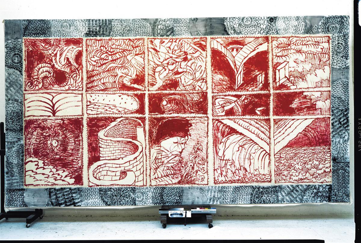 Expo: waarom Pierre Alechinsky meer is dan de laatste Cobra-schilder