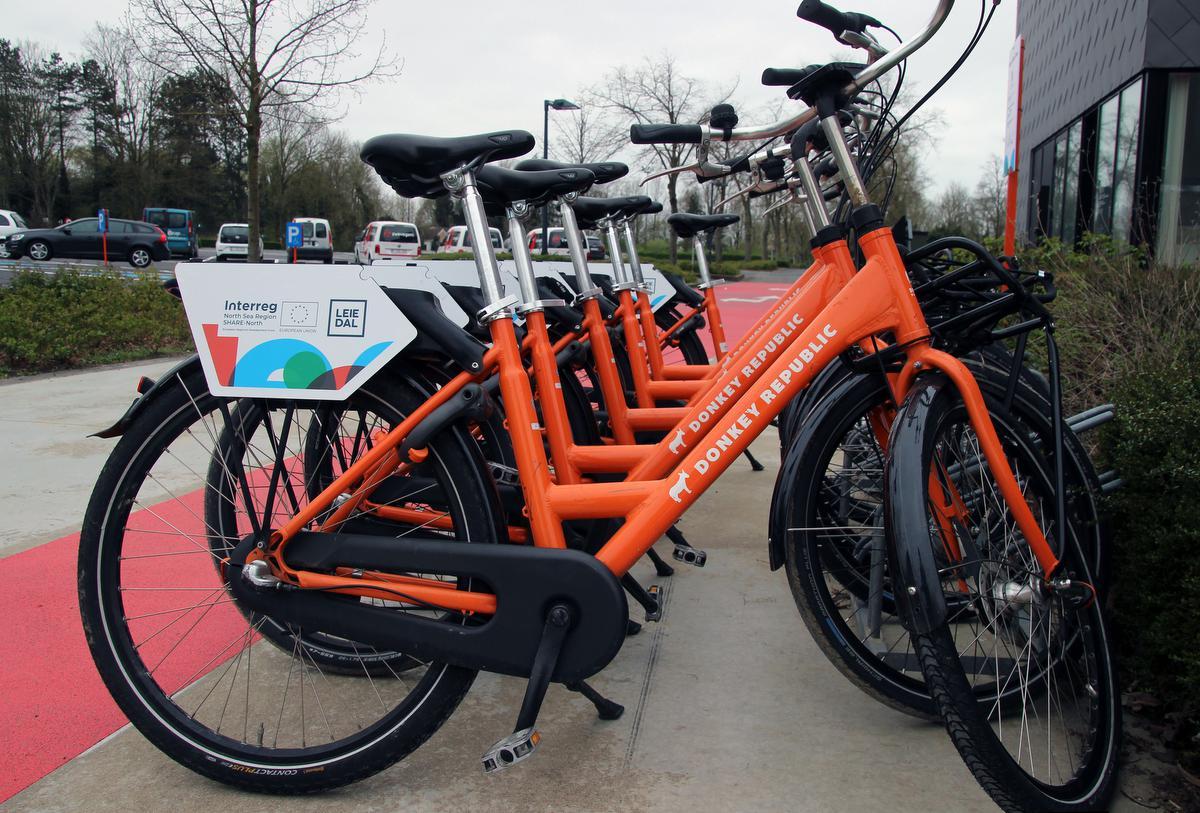 Deelfietsen op vier locaties in Zwevegem - KW.be
