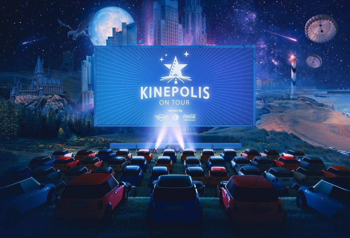 Kinepolis gaat op toer met mobiele drive-incinema en iconische films ...
