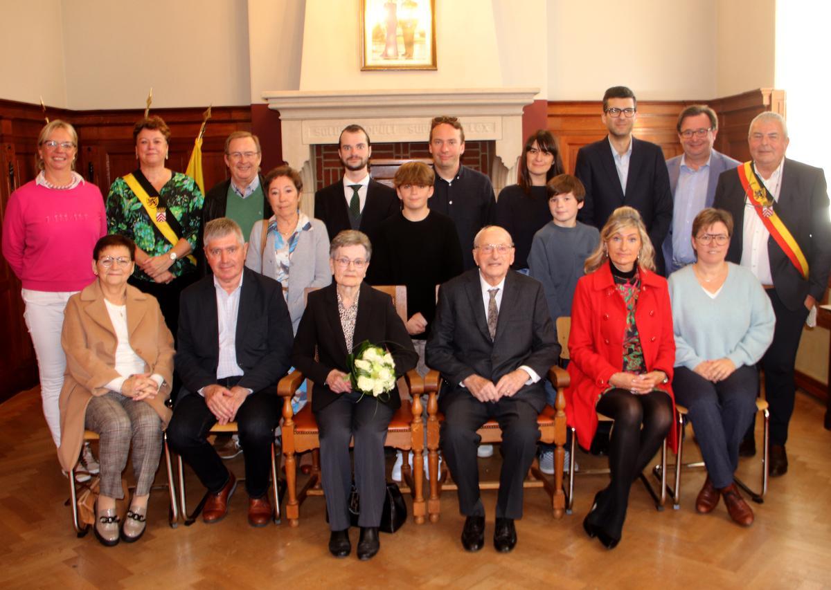 Albasten huwelijk voor Robert (97) en Norma (94) - KW.be