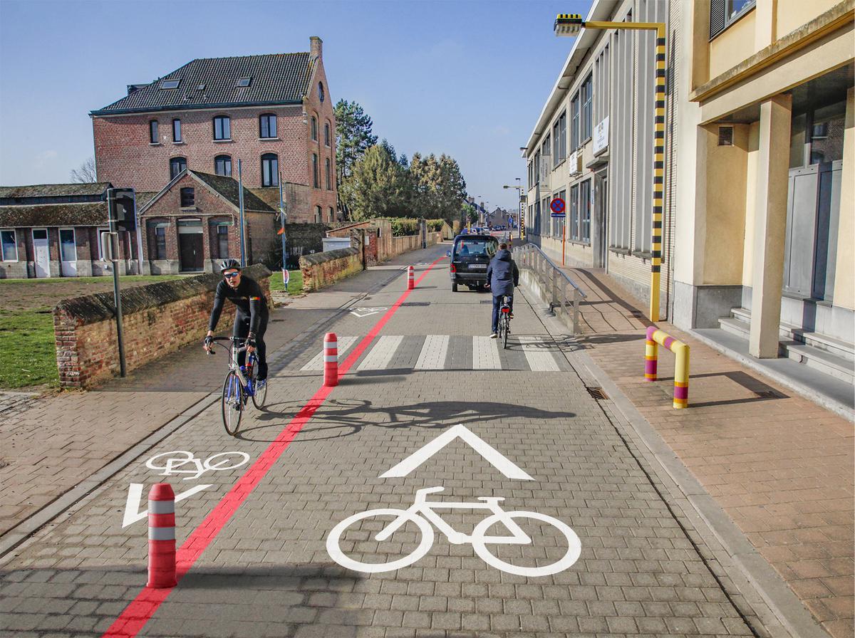 Historisch centrum Wervik wordt fietszone - KW.be