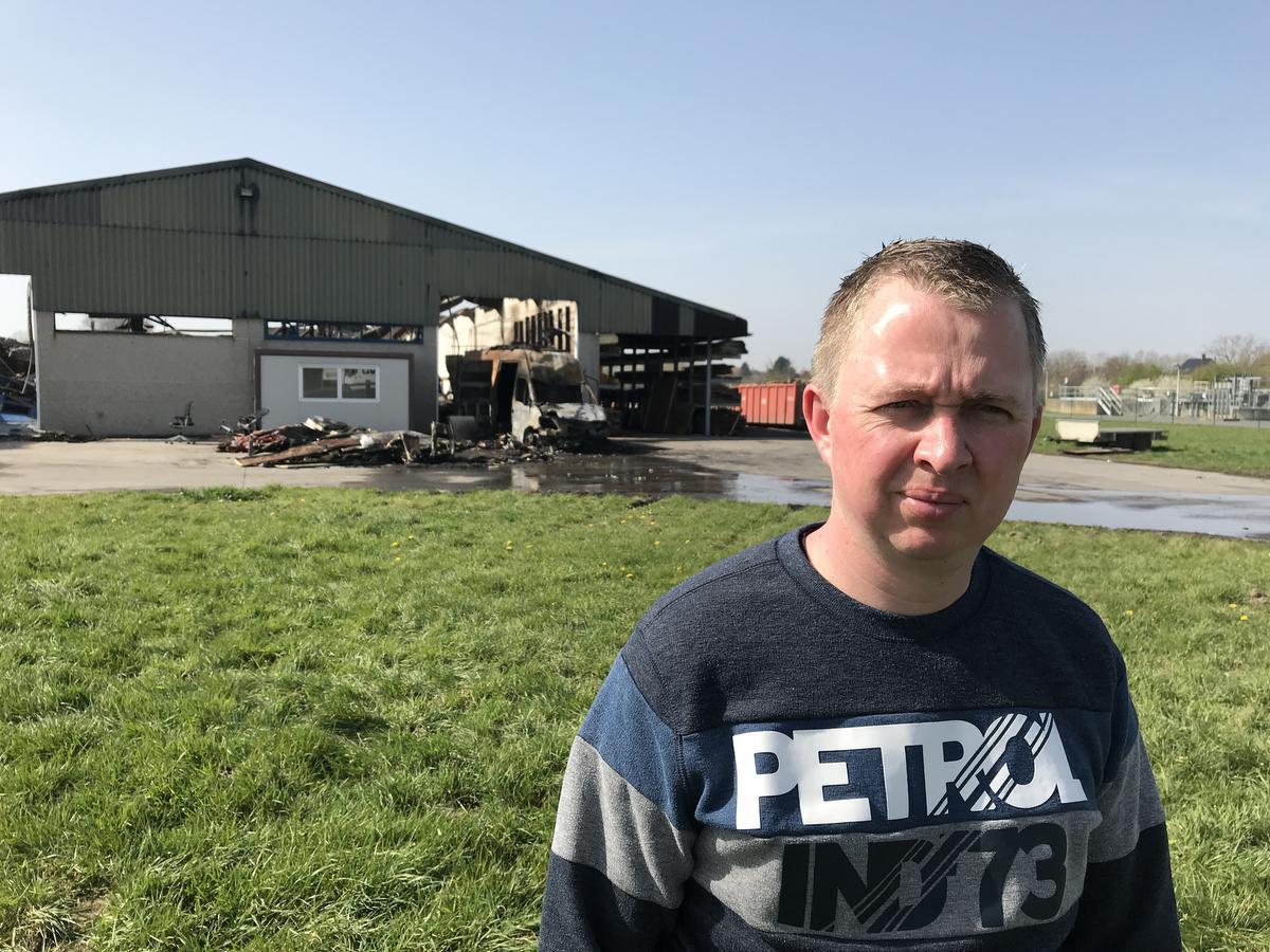 Sergeant Bart Snick (39) blust inferno in bedrijf waar hij zelf werkt ...