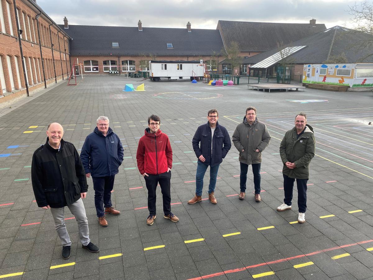 Speelplaats Centrumschool krijgt vanaf april make-over - KW.be