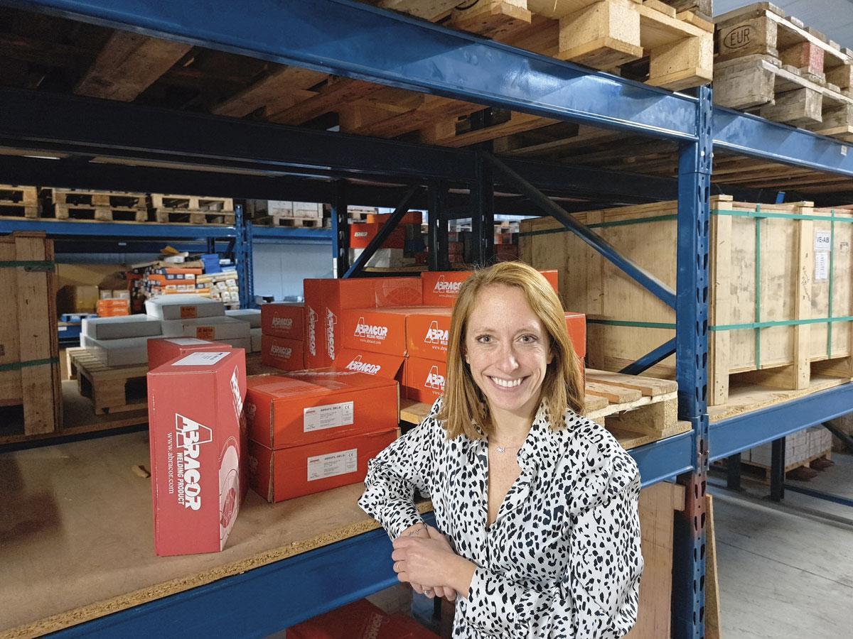 Aude Lagrange, une CEO dans un secteur très masculin - Trends-Tendances