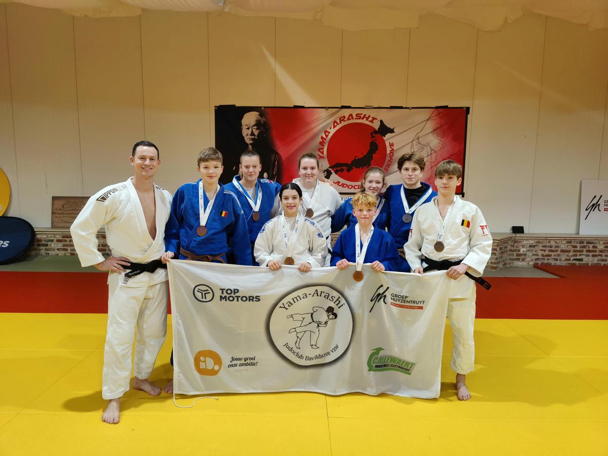 Judoclub Yama Arashi uit Bavikhove blijft medailles verzamelen op ...