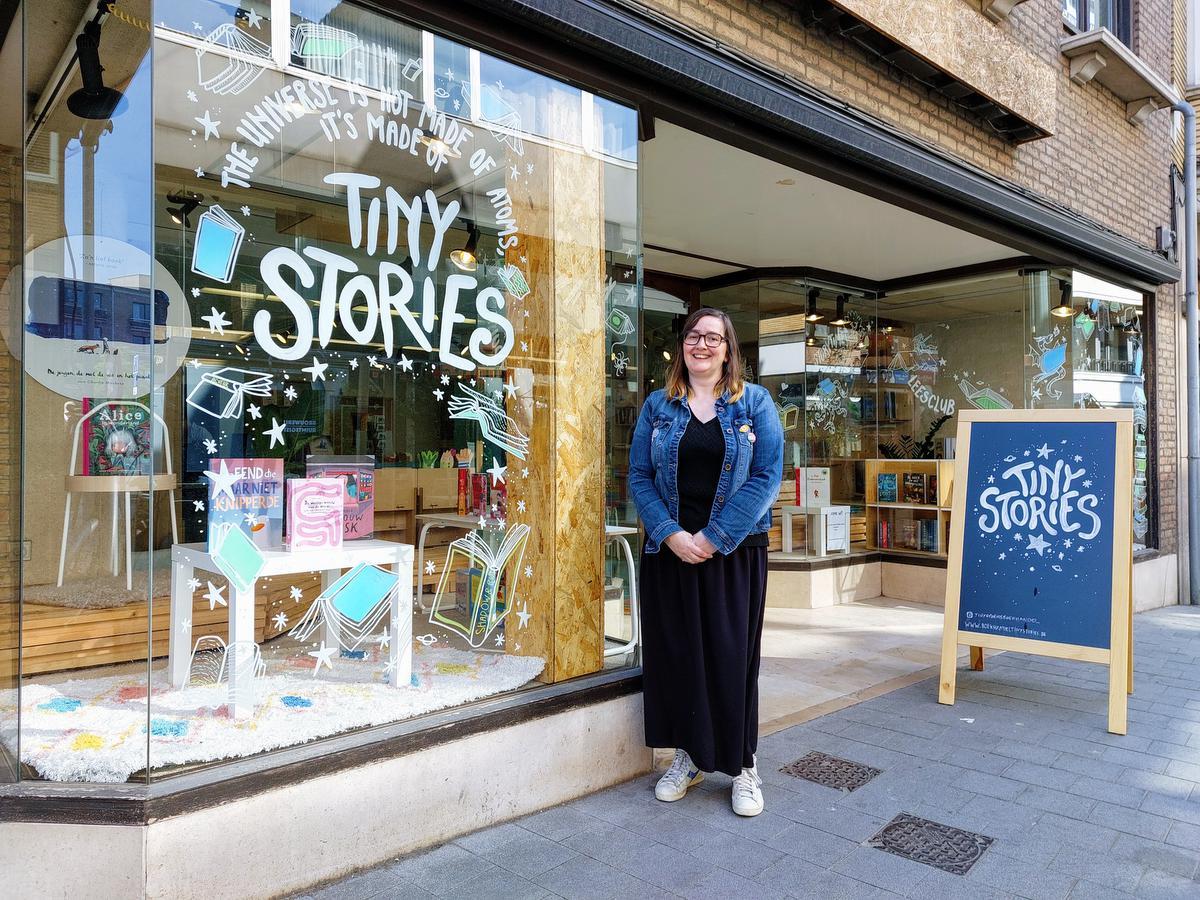 Natali opent onafhankelijke boekhandel Tiny Stories in hartje Kortrijk: “Ik zet vooral ...