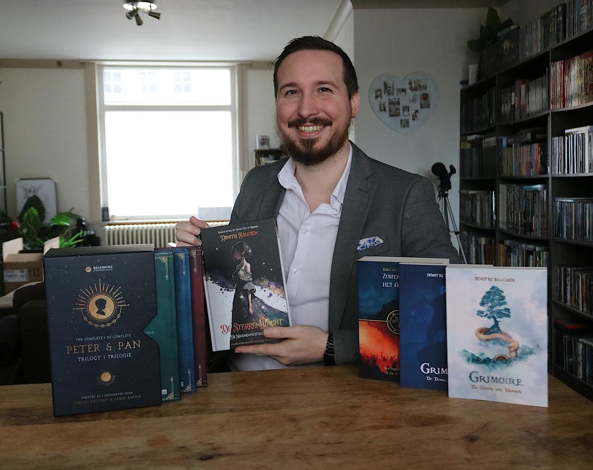 Jeugdauteur Dimitri Balcaen uit Pervijze zorgt voor unicum in de ...