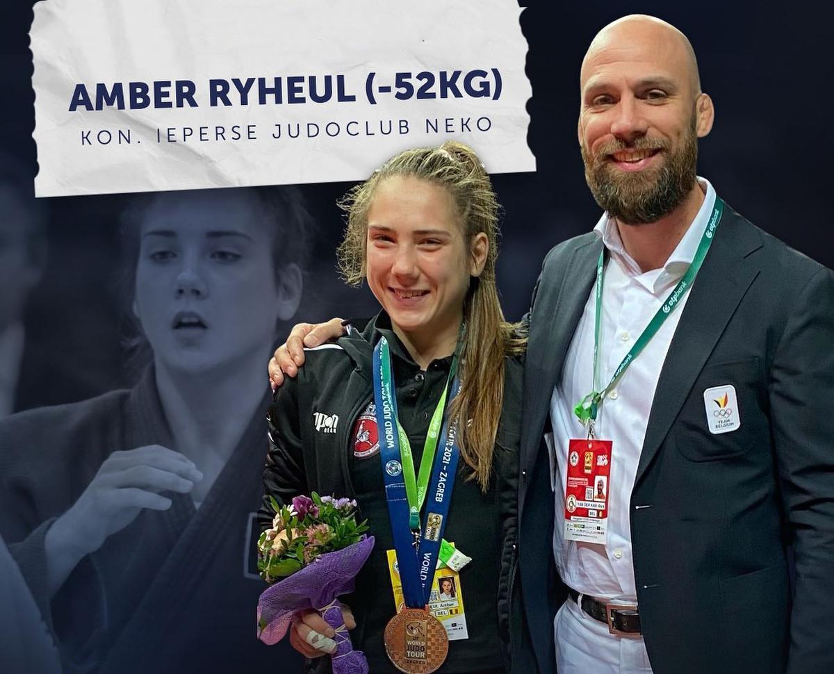 Judoka’s Amber Ryheul en Ellen Salens nemen afscheid van coach - KW.be