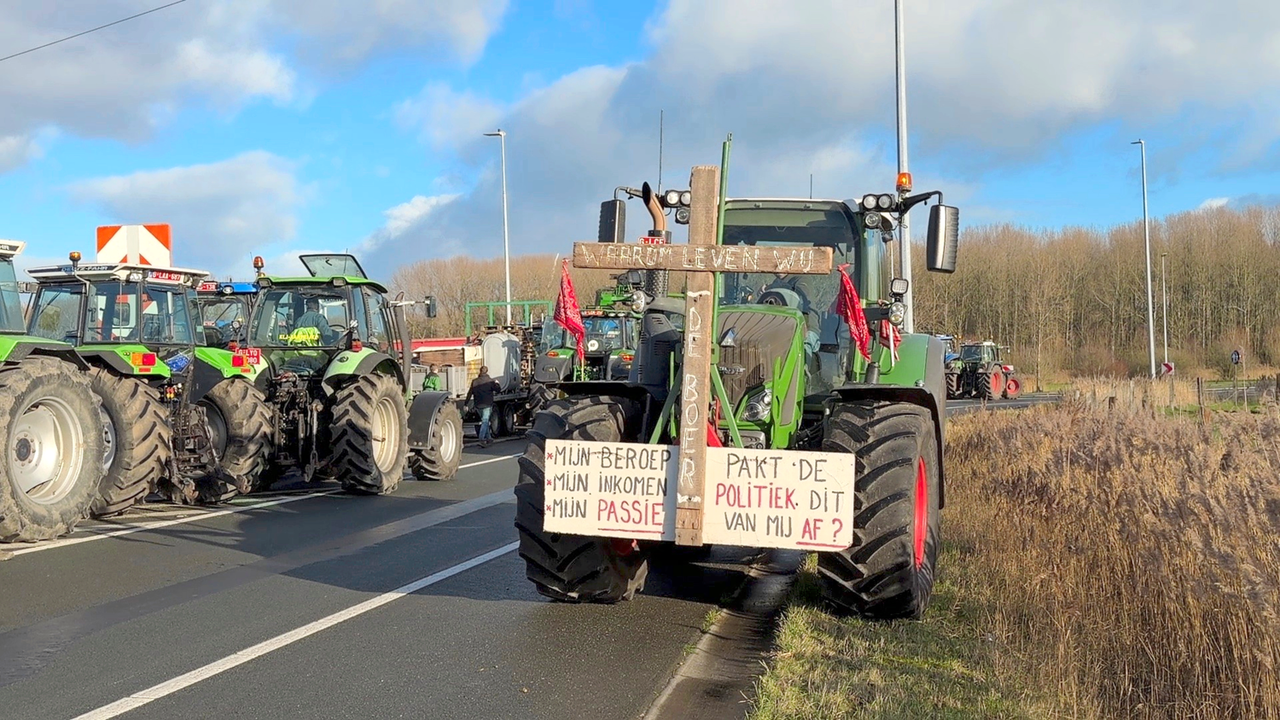 KIJK – Boerenprotest zorgt voor hinder in Brugge - KW.be