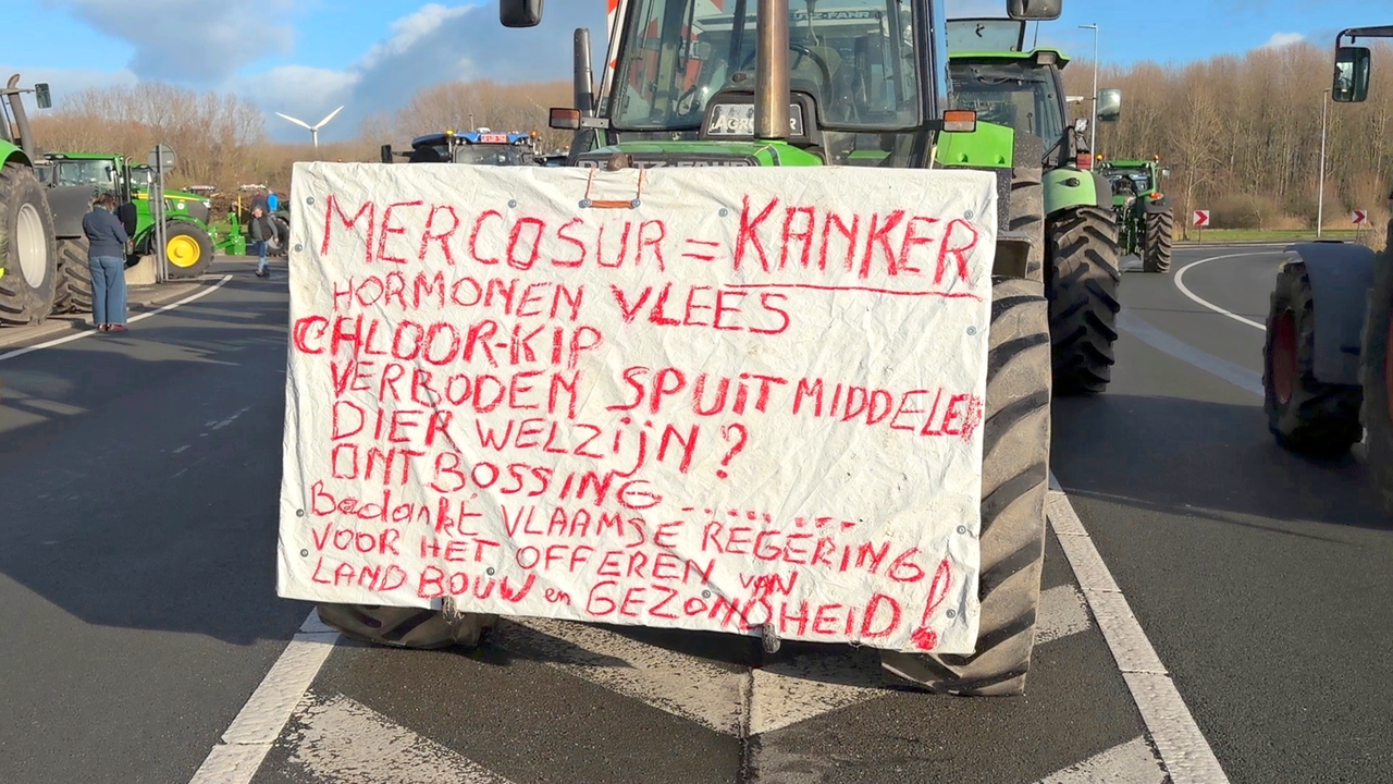KIJK – Boerenprotest zorgt voor hinder in Brugge - KW.be