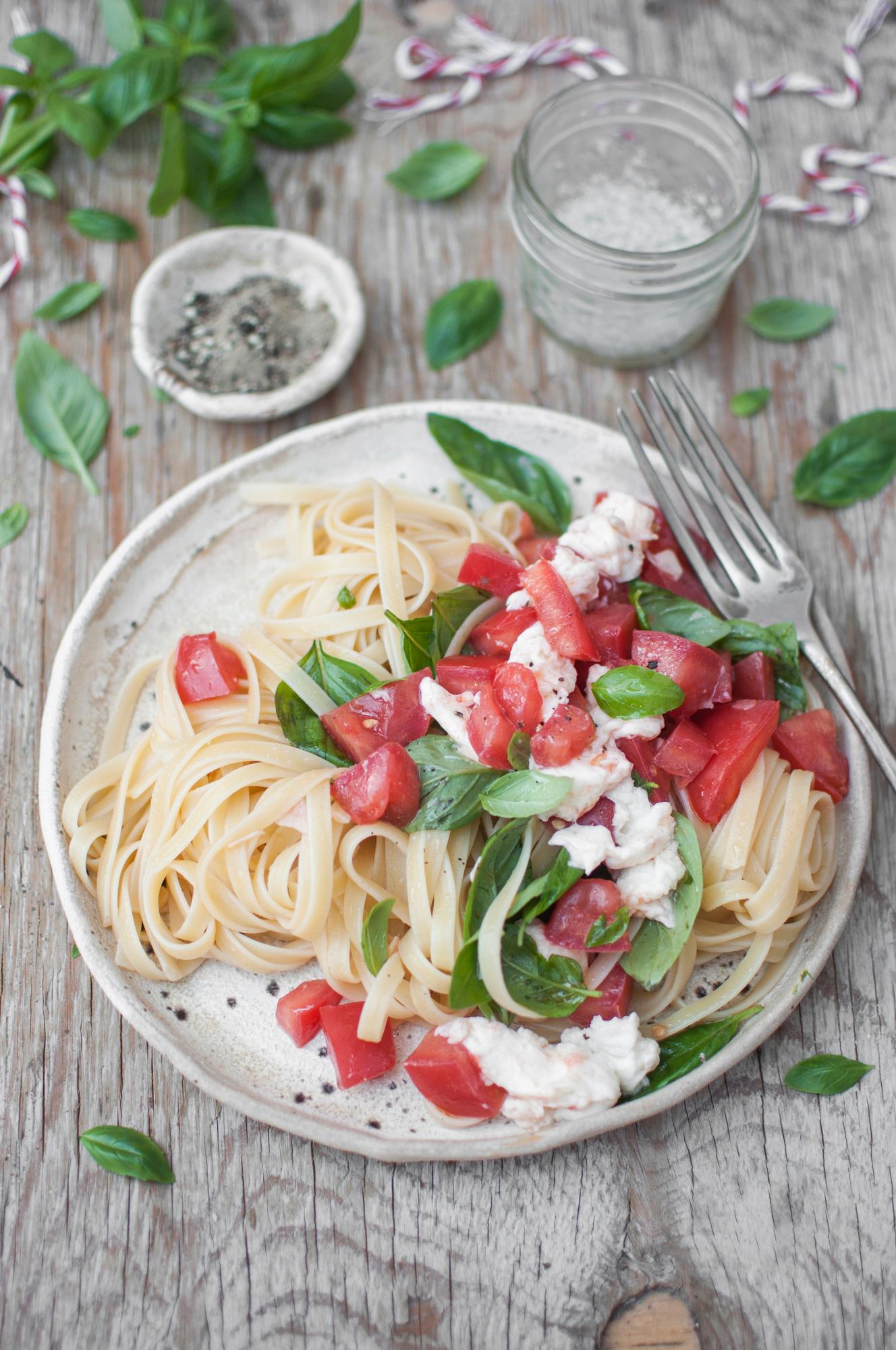 Pasta alla Caprese