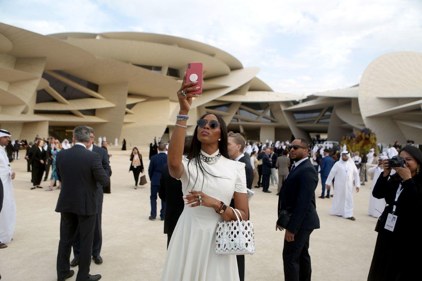 En images: l'ouverture en grande pompe et très VIP du Musée du Qatar à Doha