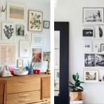Les plus beaux murs de cadres repérés sur Pinterest