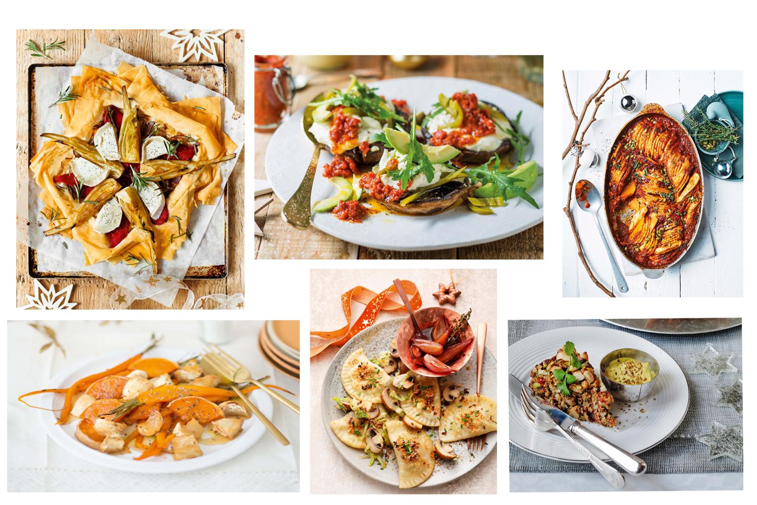 Repas de fêtes veggie: 15 recettes végétariennes et très chic