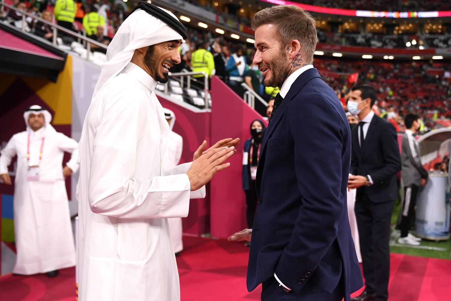 David Beckham vante la perfection du Qatar... et se fait épingler