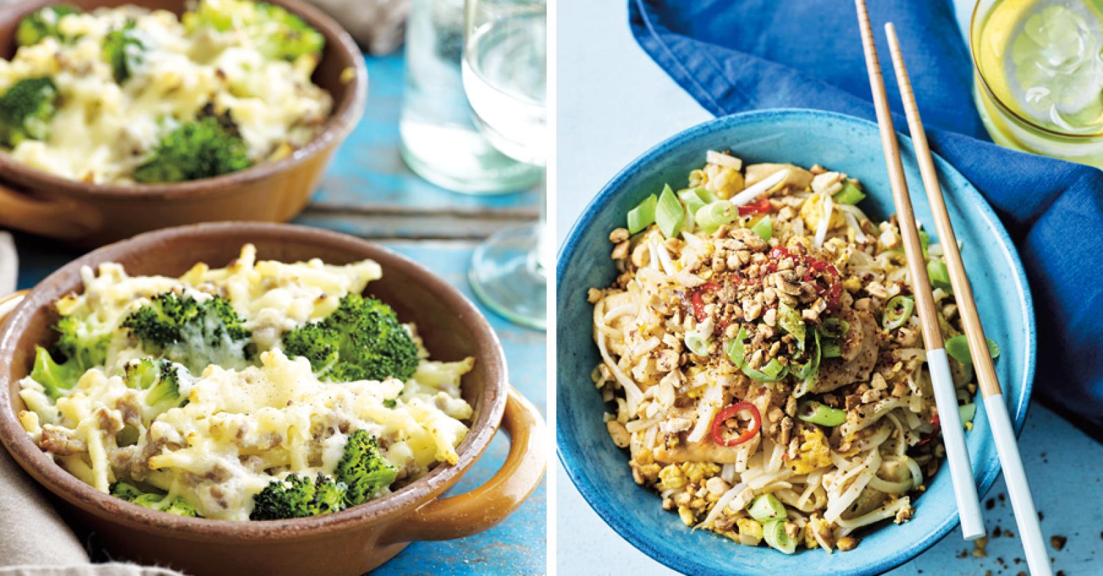 CUISINE: 4 plats prêts en seulement 10 minutes de préparation