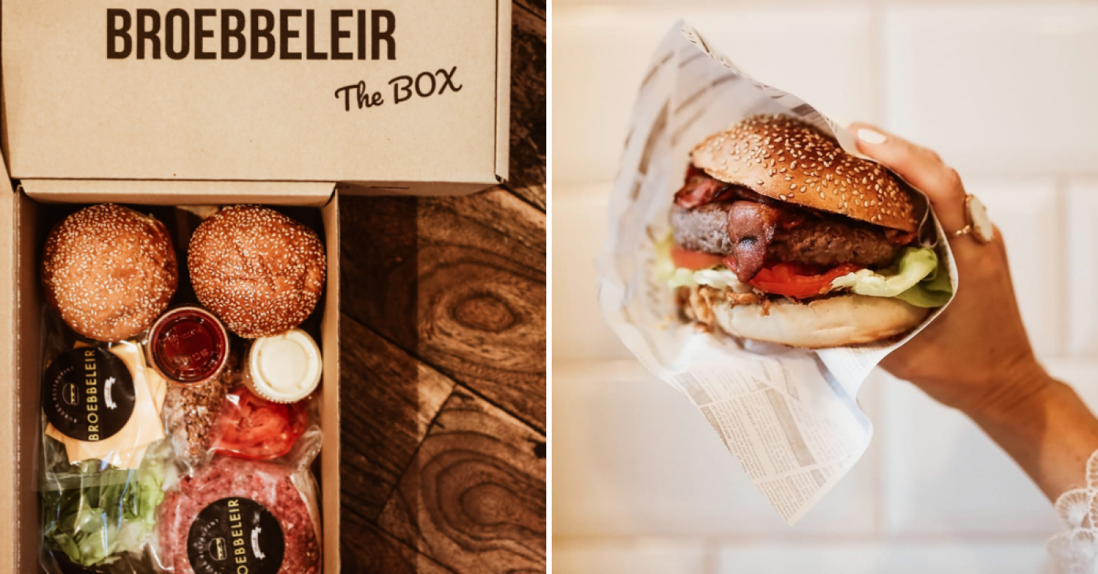 TESTÉ POUR VOUS: la Broebbeleir Box pour préparer un burger à la maison