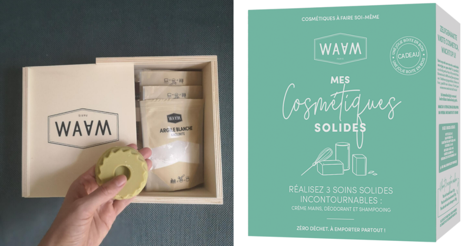 BEAUTY LAB: on a testé le kit "Mes cosmétiques solides" WAAM