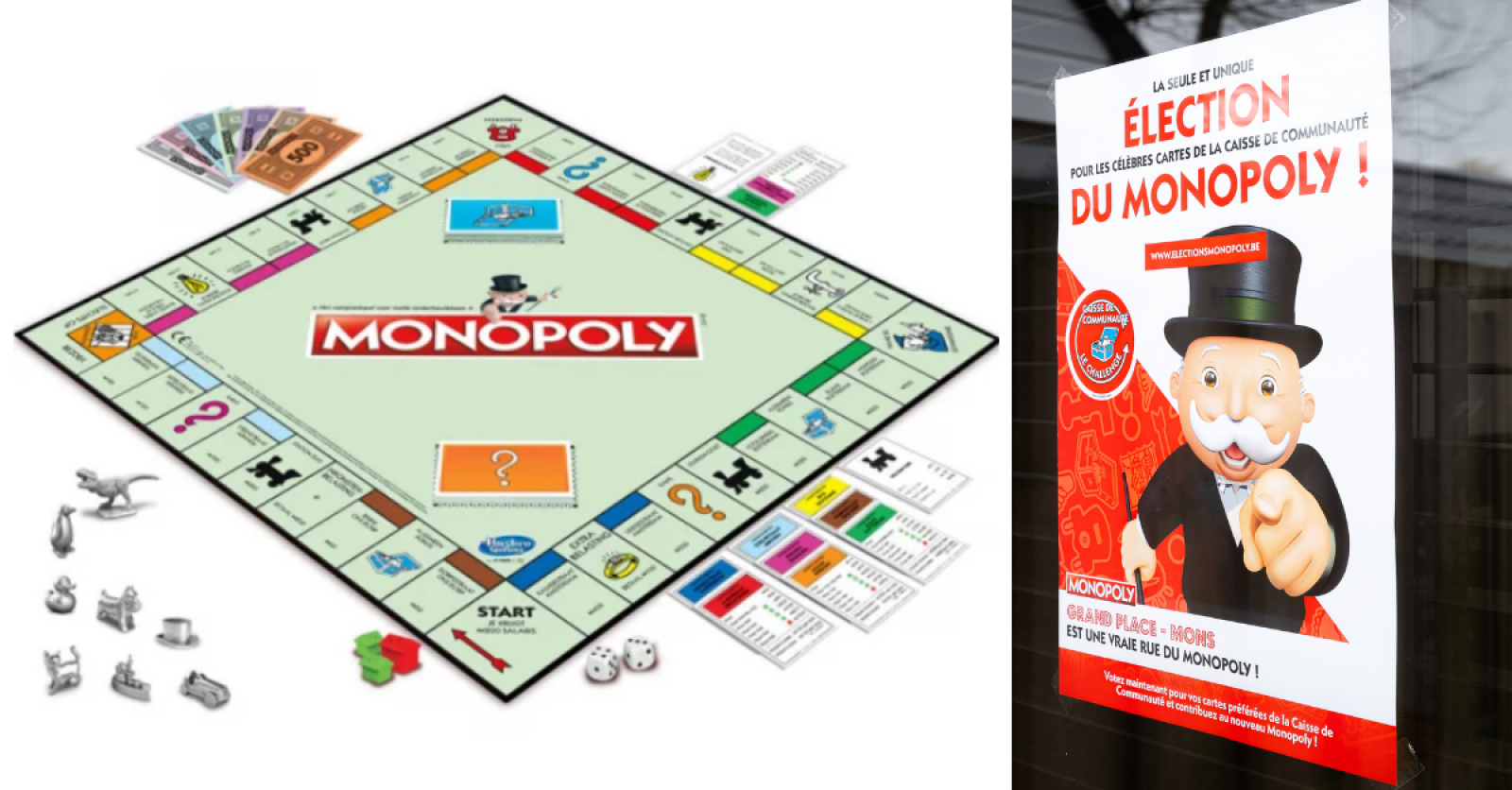 Votez pour les noms des nouvelles cartes Monopoly