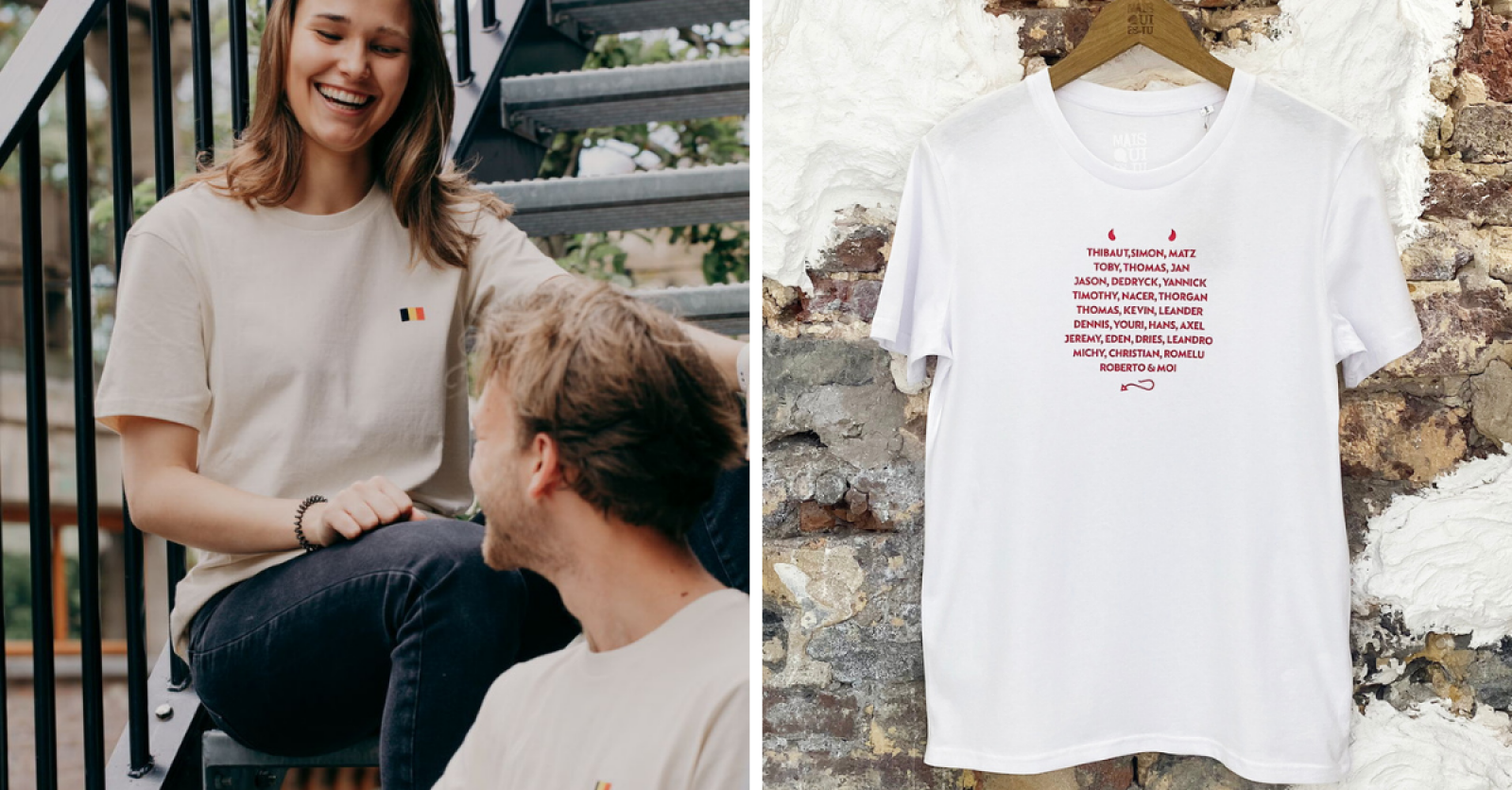 4 marques de vêtements pour supporter les Diables Rouges avec style