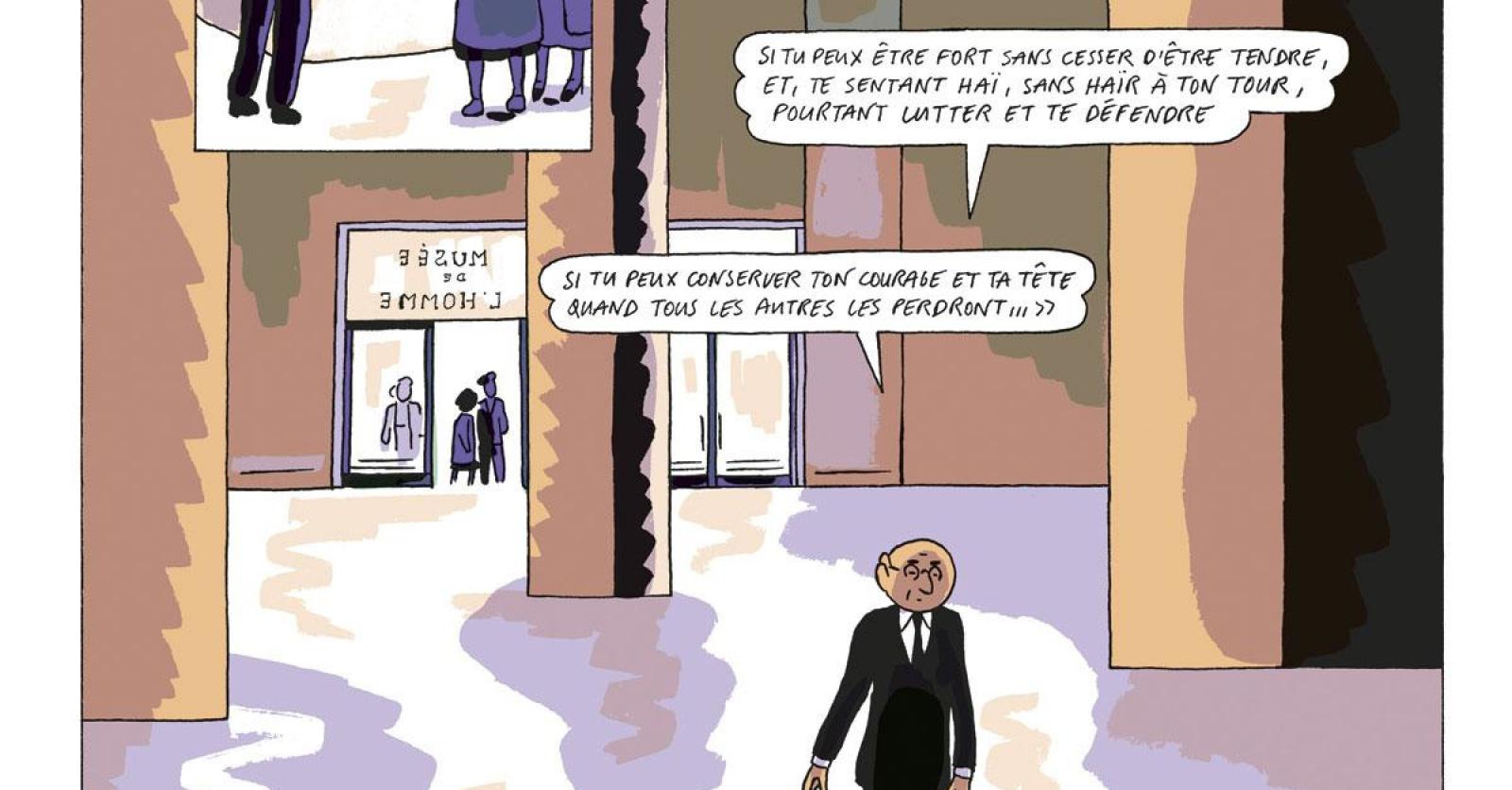 [la bd de la semaine] Des vivants, de Simon Roussin, Louise Moaty et ...
